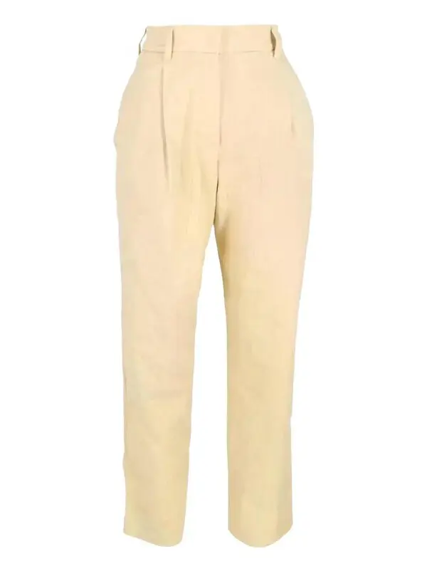 Brunello Cucinelli Cotton Trousers - Neutrals