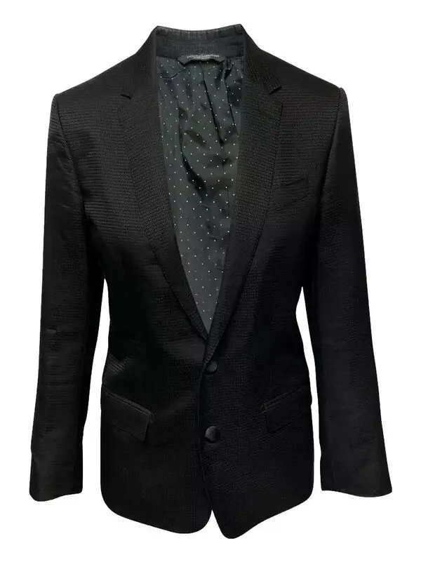 Dolce & Gabbana Martini Wool Jacket - Black