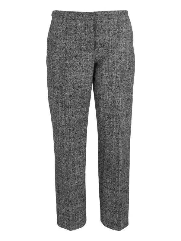 Dries Van Noten Wool Trousers - Grey