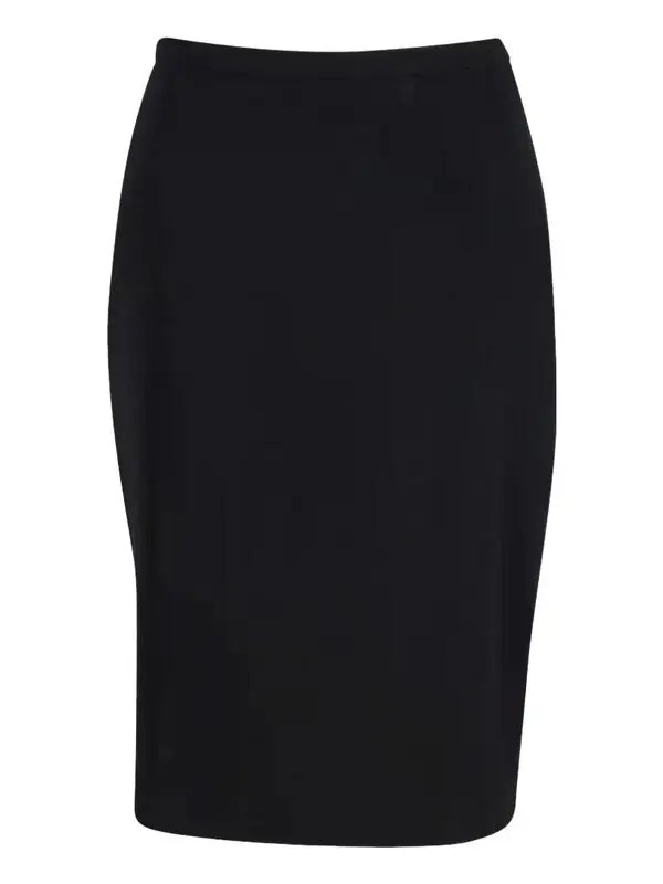 Max Mara Pencil Midi Skirt - Black