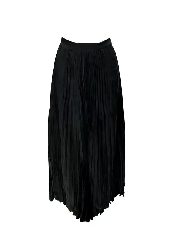 JOSEPH Pleated Maxi Skirt - Black