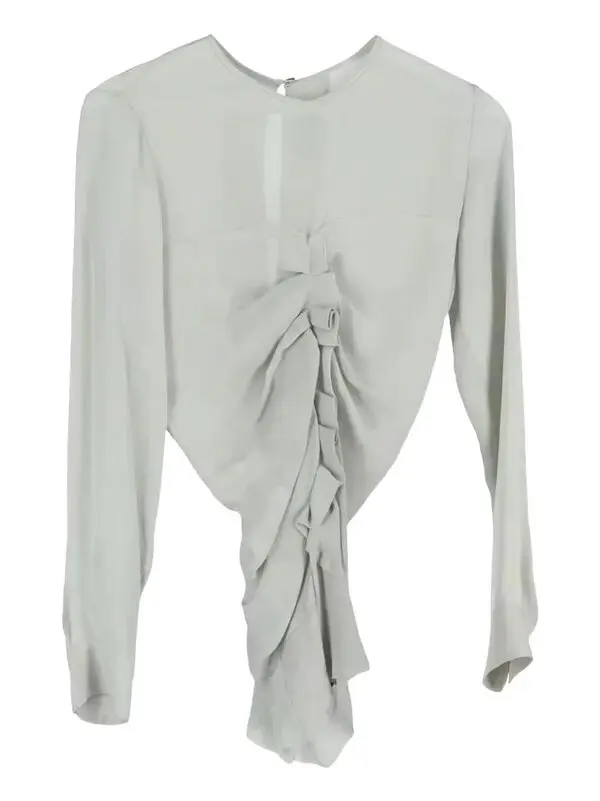 ISABEL MARANT VINTAGE Ruched Blouse - Grey