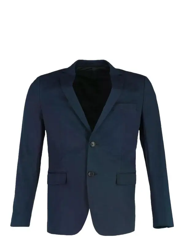 Theory Single-breasted Blazer - Blue