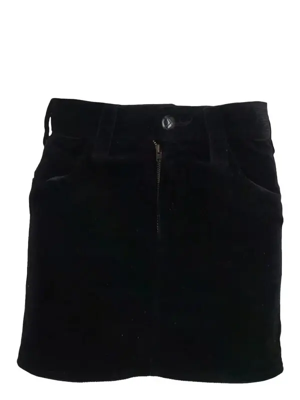 ISABEL MARANT VINTAGE Velvet Mini Skirt - Black