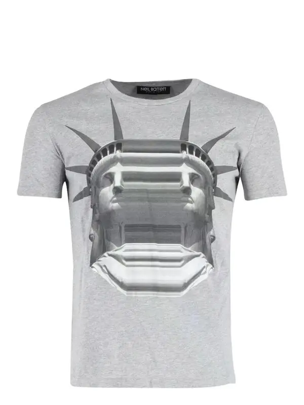 Neil Barrett Cotton T-shirt - Grey