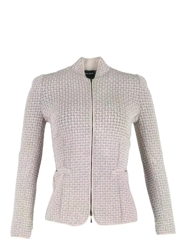 Giorgio Armani Zipped Jacket - Neutrals
