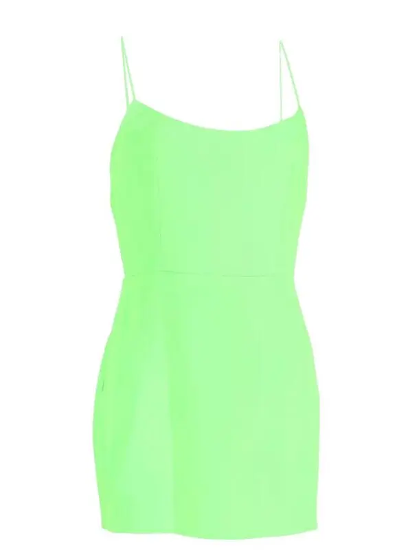 Alex Perry Cayde Sleeveless Mini Dress - Green