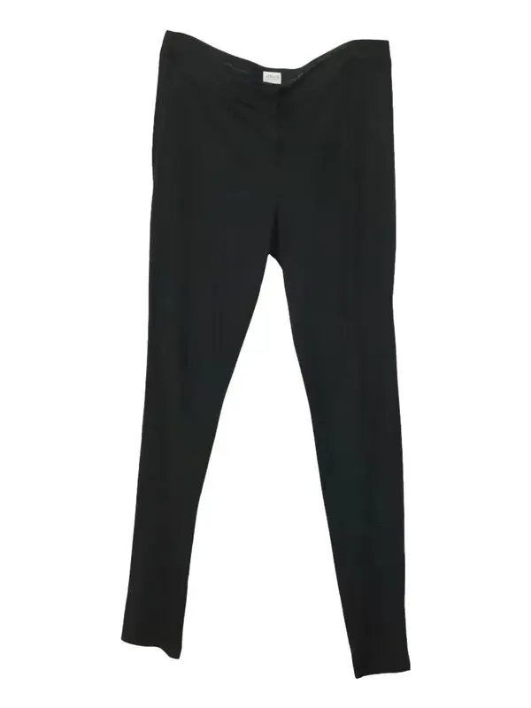 Emporio Armani Straight-leg Trousers - Black