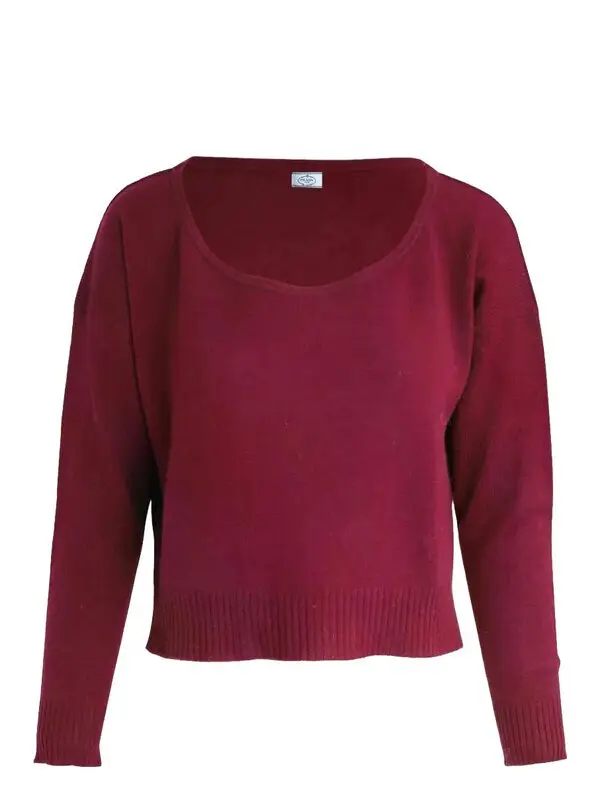 Prada Cropped Round-neck Top - Red