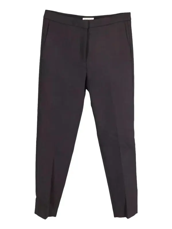 Sandro Tailored Pleat Trousers - Brown