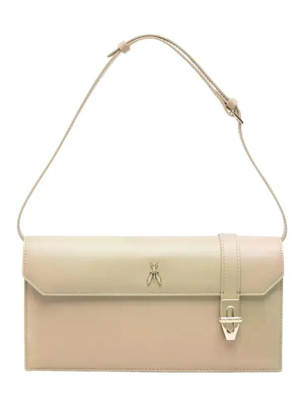 Patrizia Pepe Horizontal Shoulder Bag - Neutrals