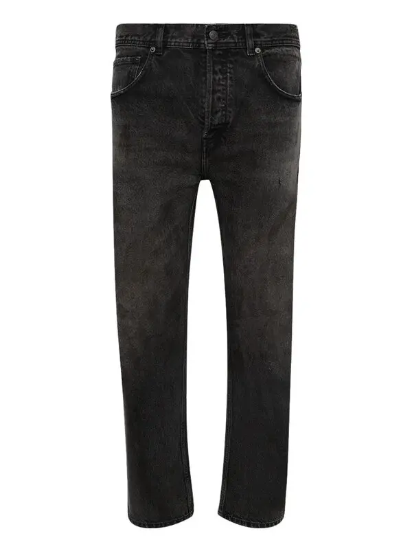 Enfants Riches Déprimés Straight Leg Jeans - Black