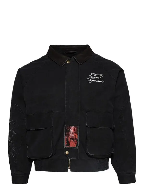 Enfants Riches Déprimés Constructivist Hunting Jacket - Black