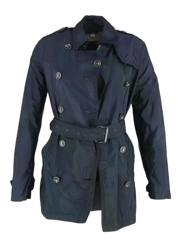 Burberry Double-breasted Jacket - Blue