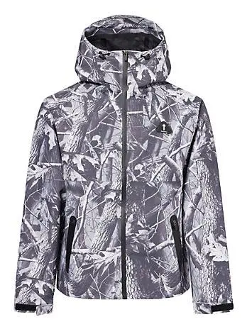Trapstar Irongate All Terrain Hooded Woven Jacket - Grey Print