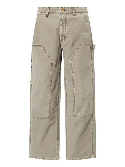 AGOLDE Layton Straight-leg Carpenter Denim Jeans - Sage Bush (vint Grn)