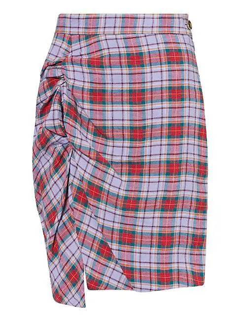 VIVIENNE WESTWOOD Tartan Mini Skirt - Multi