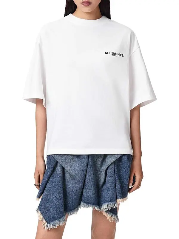 ALLSAINTS Halis Amelie Graphic Tee - Optic White