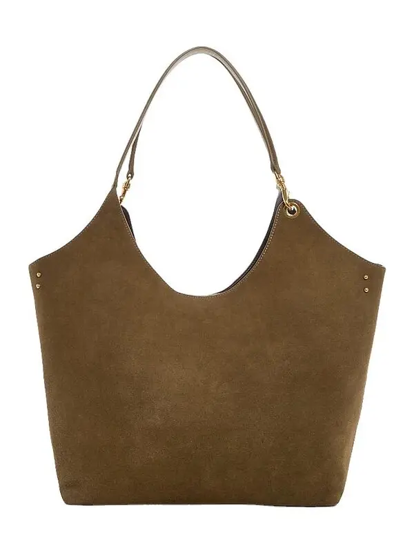 Rebecca Minkoff Suede Tote - Jungle