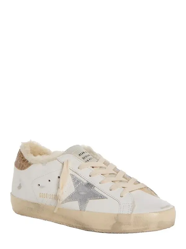 GOLDEN GOOSE Super Star Sneakers - White Ice Silver