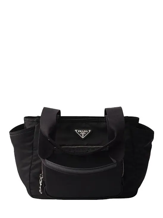 Prada Re-nylon Tote Bag - Black