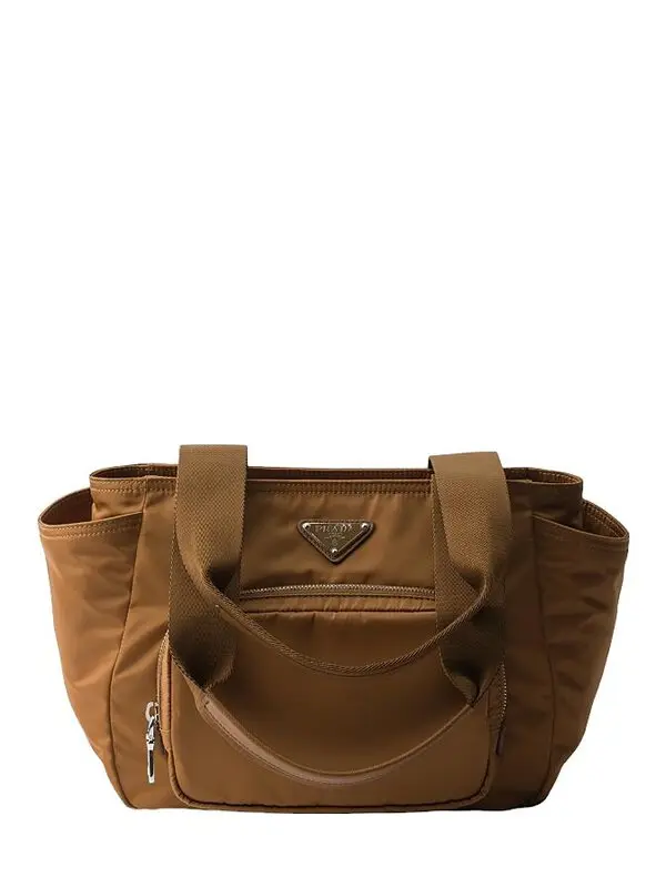 Prada Re-nylon Tote Bag - Light Brown