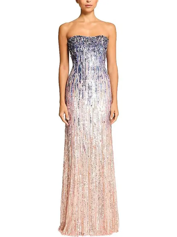 Jenny Packham Honesty Sequin-embellished Maxi Dress - Sugar Purple
