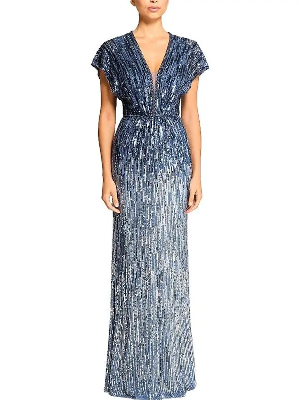 Jenny Packham Dusk Gown - Denim