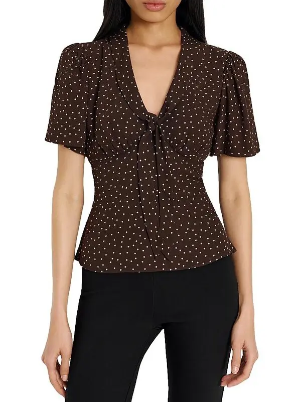 REFORMATION Lainey Top - Colette Dot