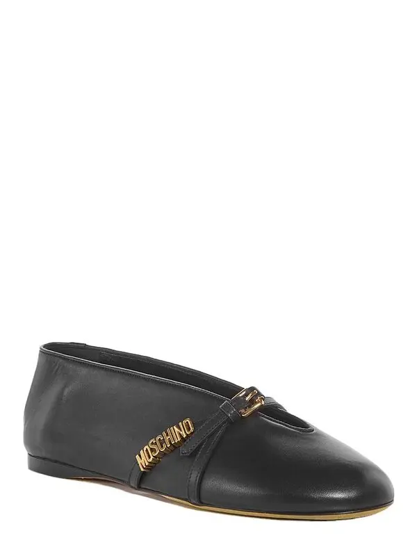 Moschino Ballerina Flats - Black