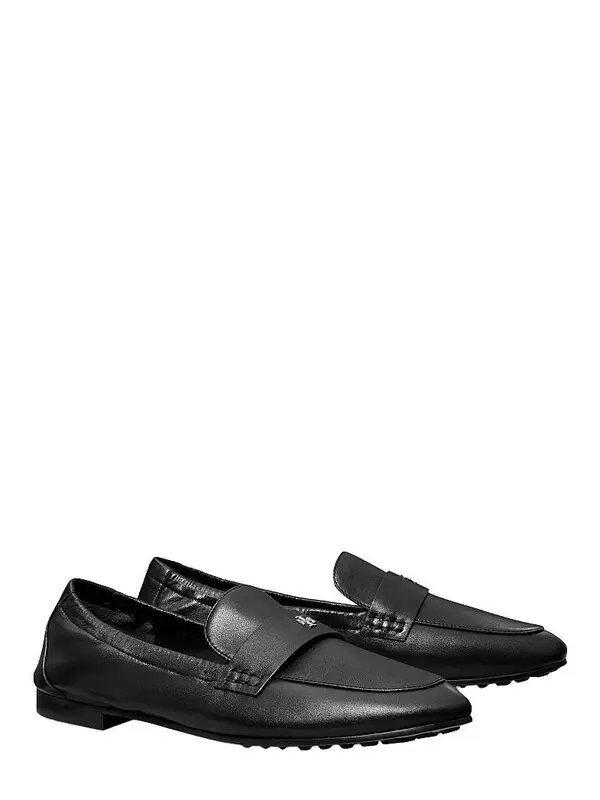 Tory Burch Ballet Loafer Flats - Perfect Black