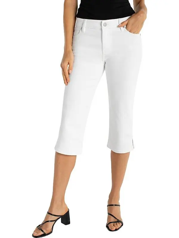 LIVERPOOL Mid-rise Capri Jeans - Bright White