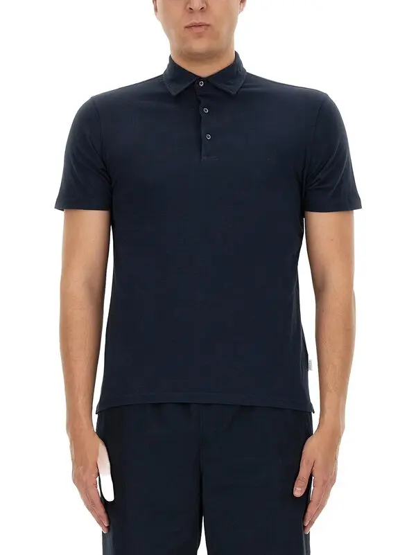 Aspesi Cotton Polo - Blue