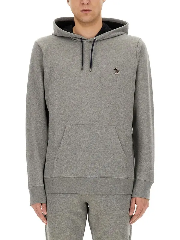 Paul Smith Sweatshirt With Logo - Grey
