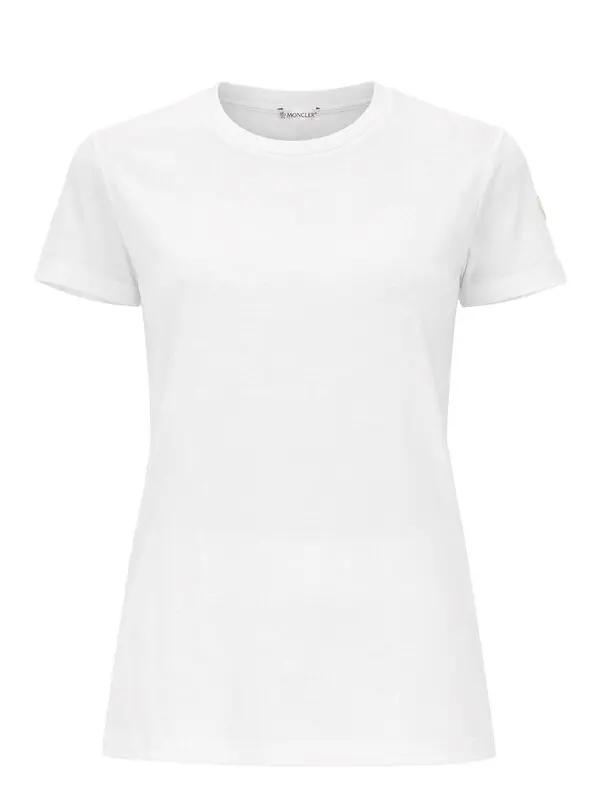 Moncler T-shirt With Logo - White