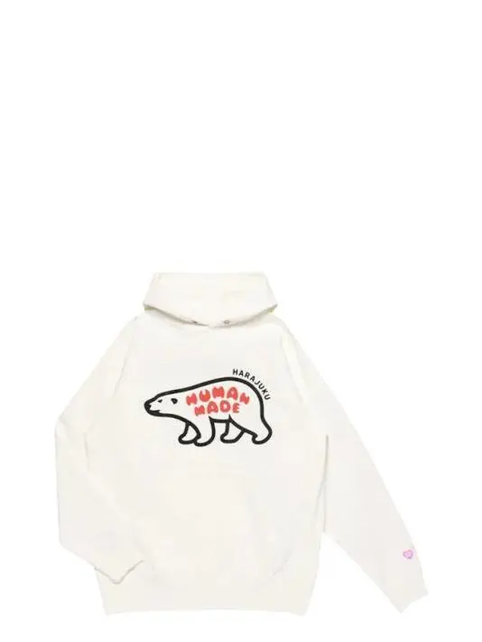 HUMAN MADE Animal Harajuku Hoodie - White