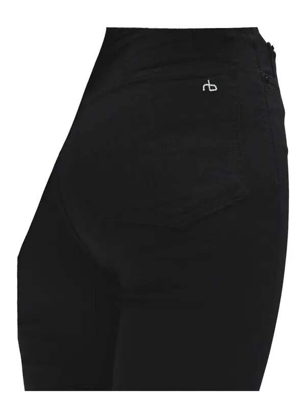 Rag & Bone Flexi Nina High-rise Skinny Jeans - Black