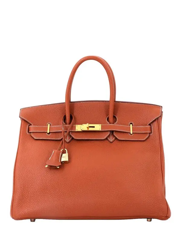 HERMES Birkin 35 Handbag - Etrusque