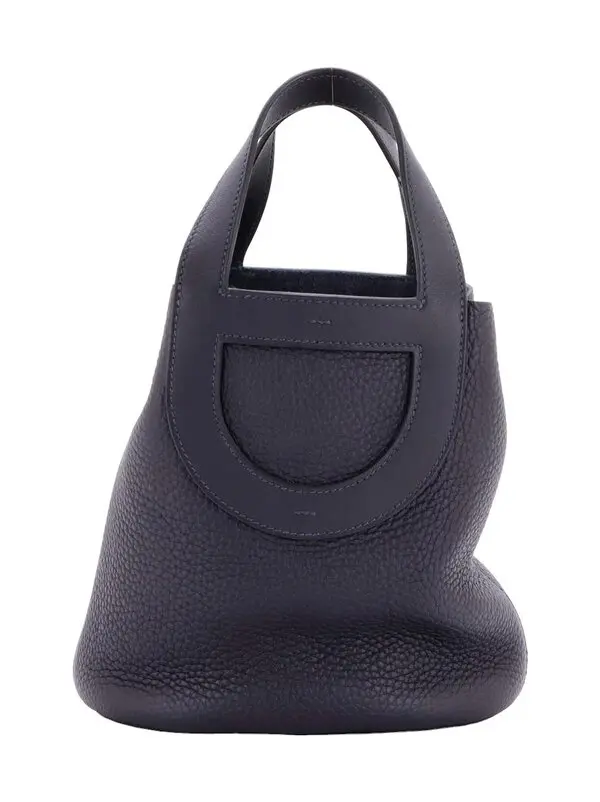 Hermès In-the-loop Bag Clemence With Swift 18 - Black