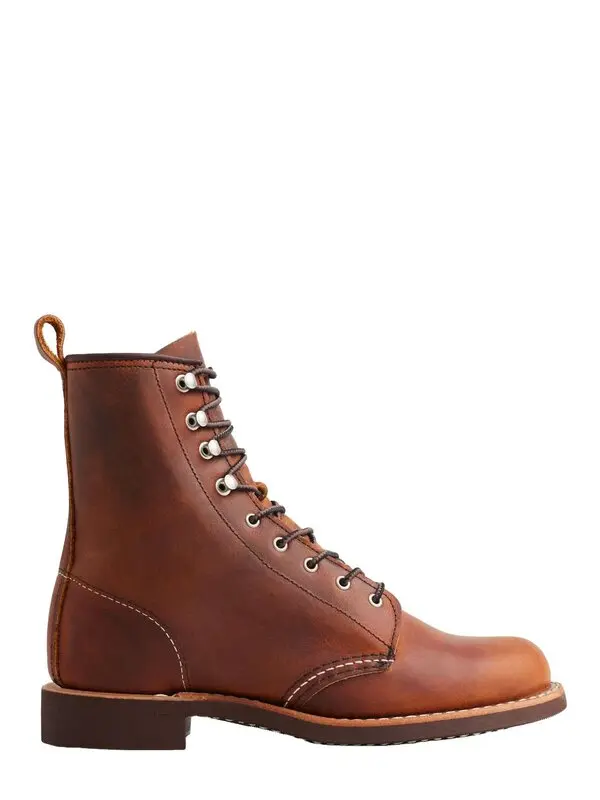 Red Wing Silversmith Full-grain Leather Boots - Copper Rough & Tough