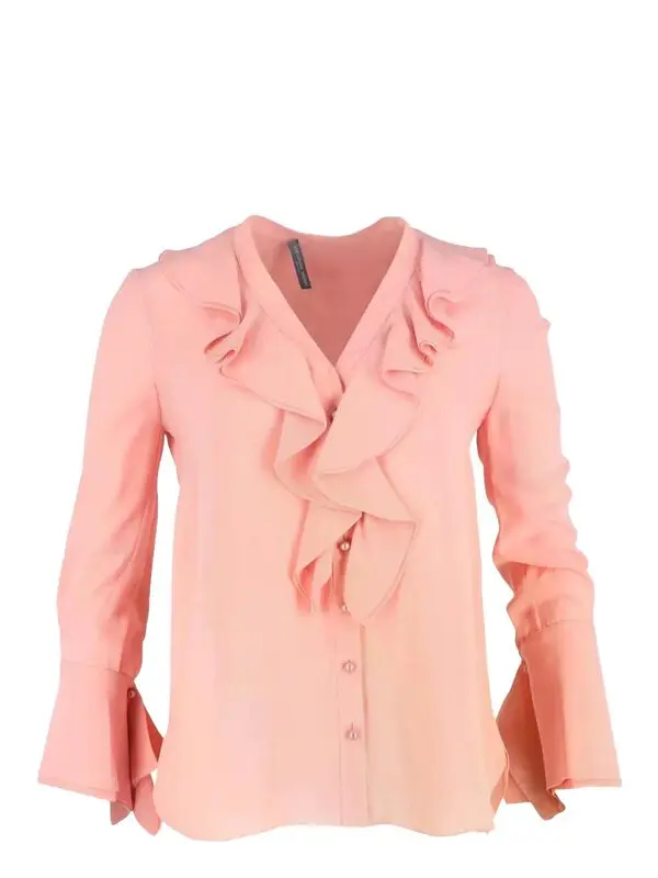 Alexander McQueen Ruffled Shirt - Pink