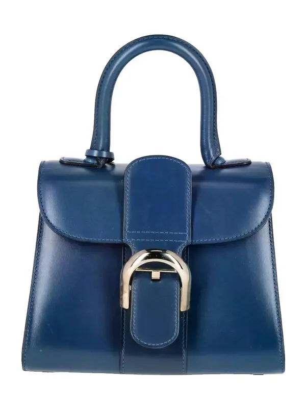 Delvaux Mini Brillant Top-handle Bag - Blue