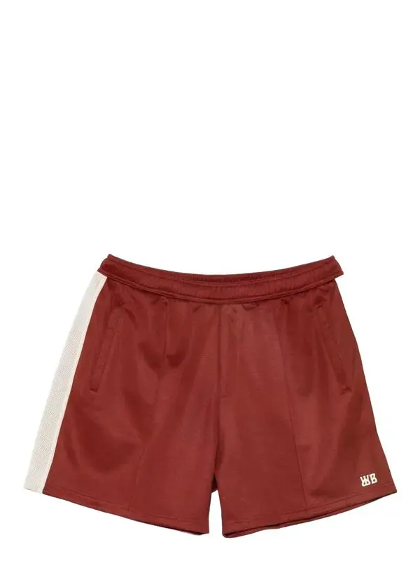 WALES BONNER Side Panel Motion Shorts - Red