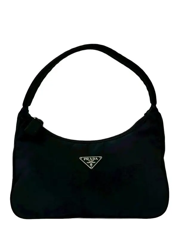 Prada 2000-2013 Mini Tessuto Sport Shoulder Bag - Black