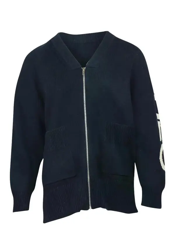 Kenzo Zip-up Cardigan - Blue