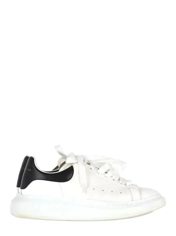 Alexander McQueen Oversized Perforated Sneakers - White