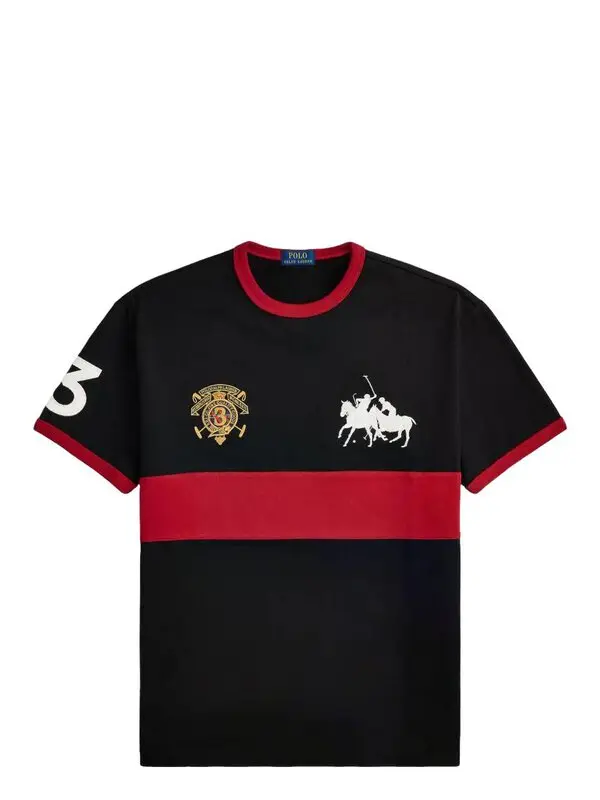 Polo Ralph Lauren Logo-embroidered T-shirt - Black