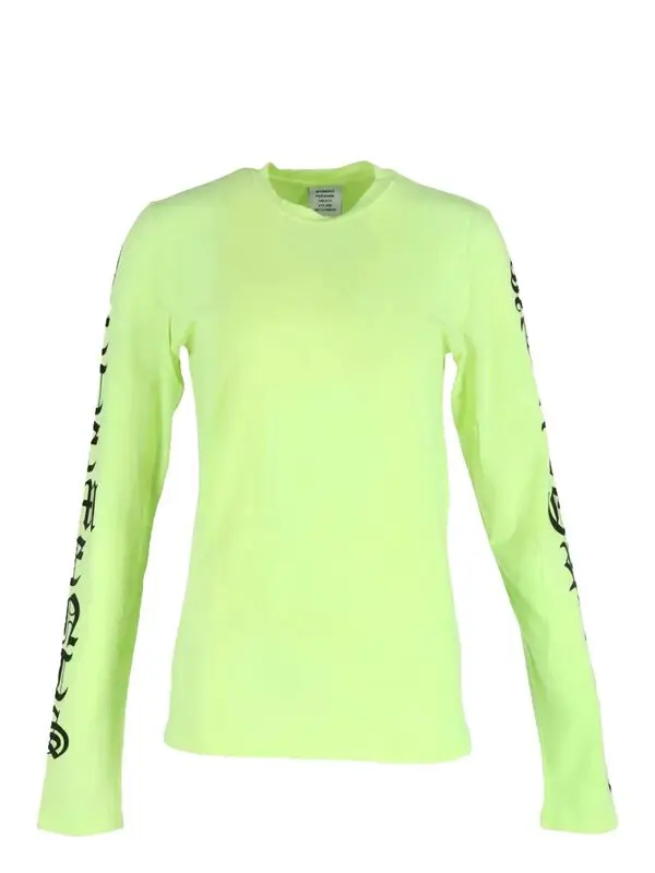 Vetements Long-sleeve T-shirt - Green