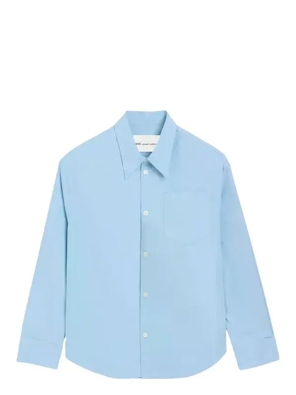 Ami De Coeur Chest-pocket Shirt - Blue