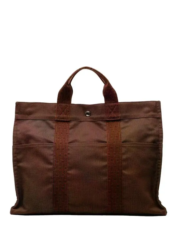 Hermès 1990-2010 Herline Mm Tote Bag - Brown